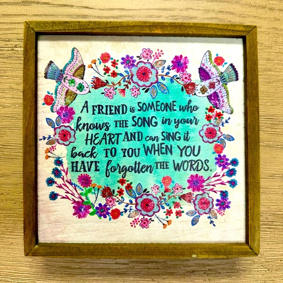 NATURAL LIFE | Wall Decor | Natural Life Absolutely Adorable Friend ...